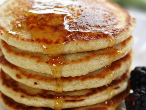 Oat Flour Pancakes