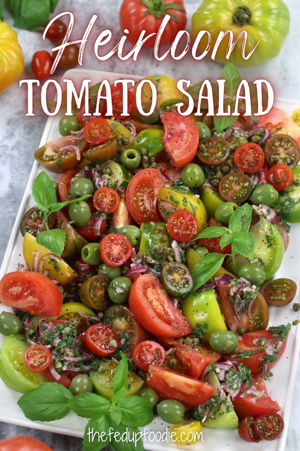 Flavorful Heirloom Tomato Salad