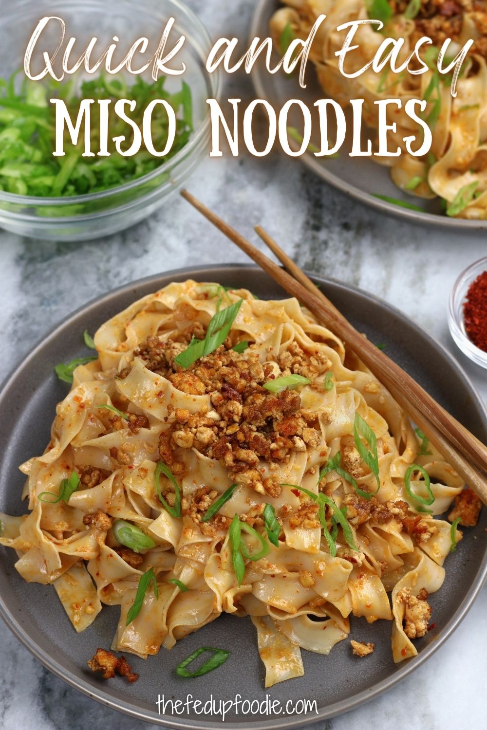 Flavorful and Quick Miso Noodles